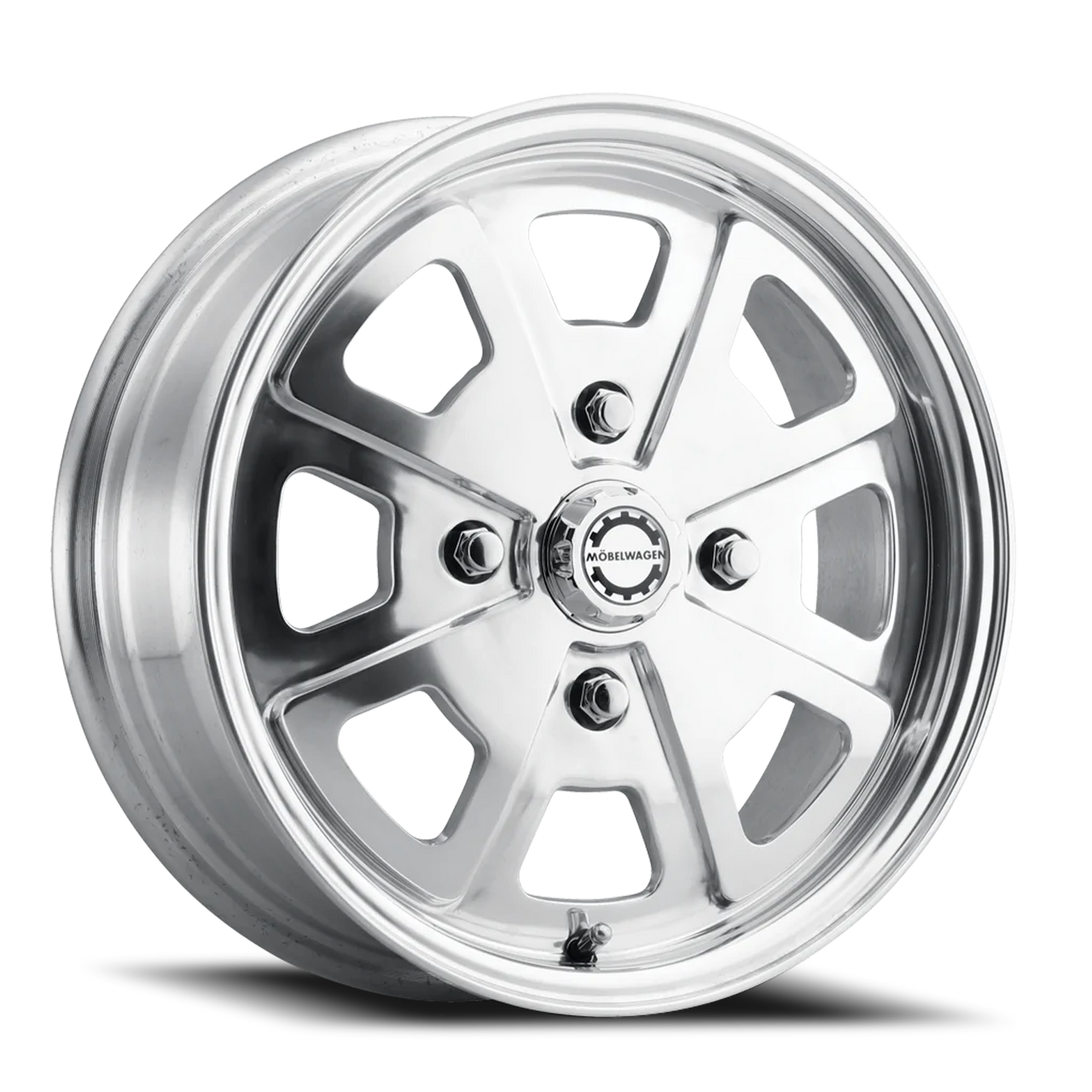 Mobelwagen Mw730B Schnell Wheels Rims 15x5.5 4x130 Polished 35mm | MW ...