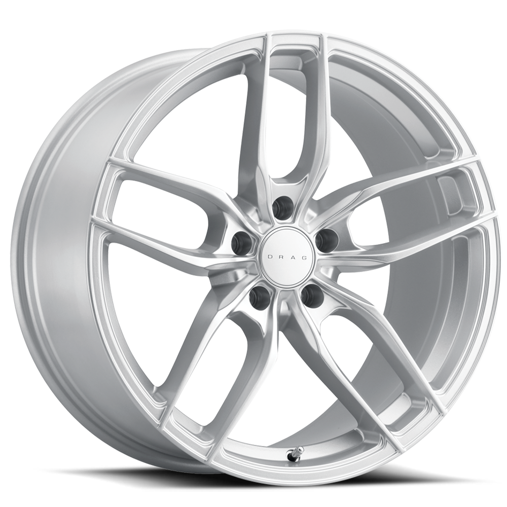 Drag Dr80 17x7.5 5x112 Silver 38mm Wheels