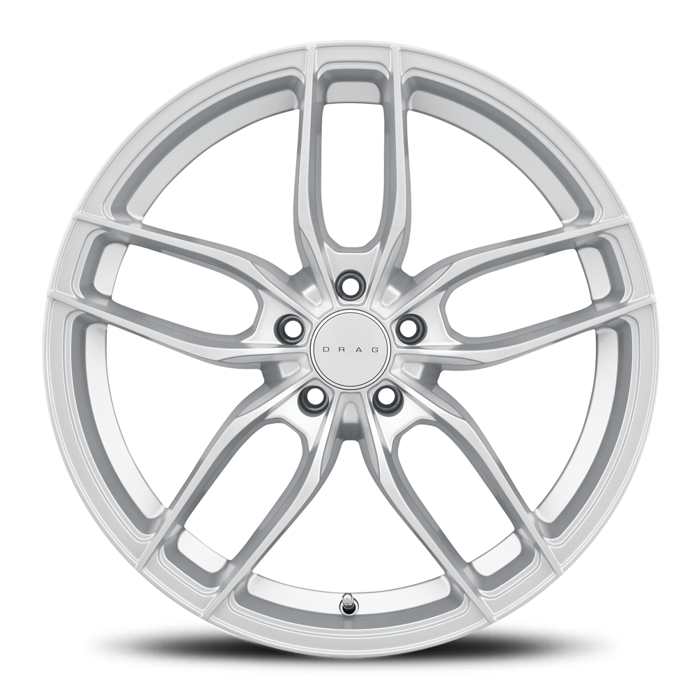 Drag Dr80 19x8.5 5x112 Silver 30mm Wheels