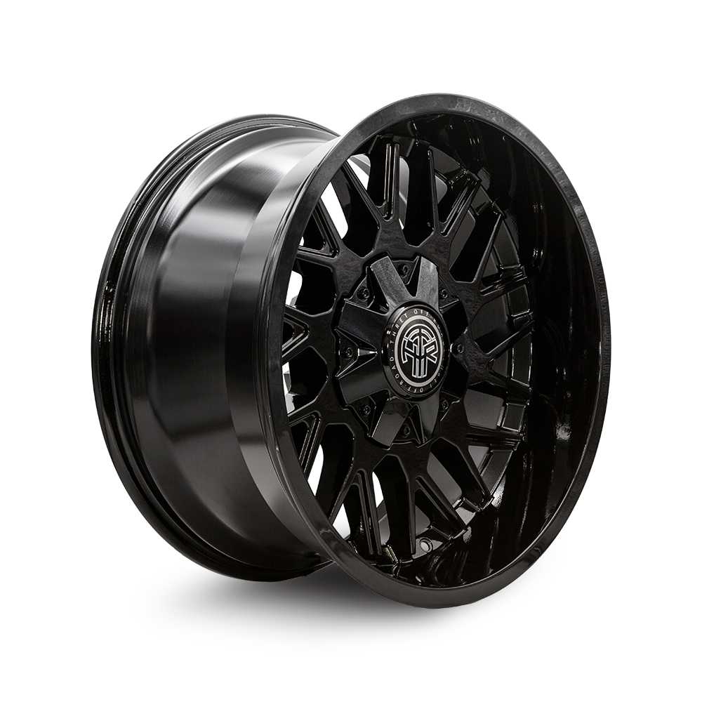Thret Offroad Revolver 803 Wheels Rims 20x9 8x180 Gloss Black 18mm ...