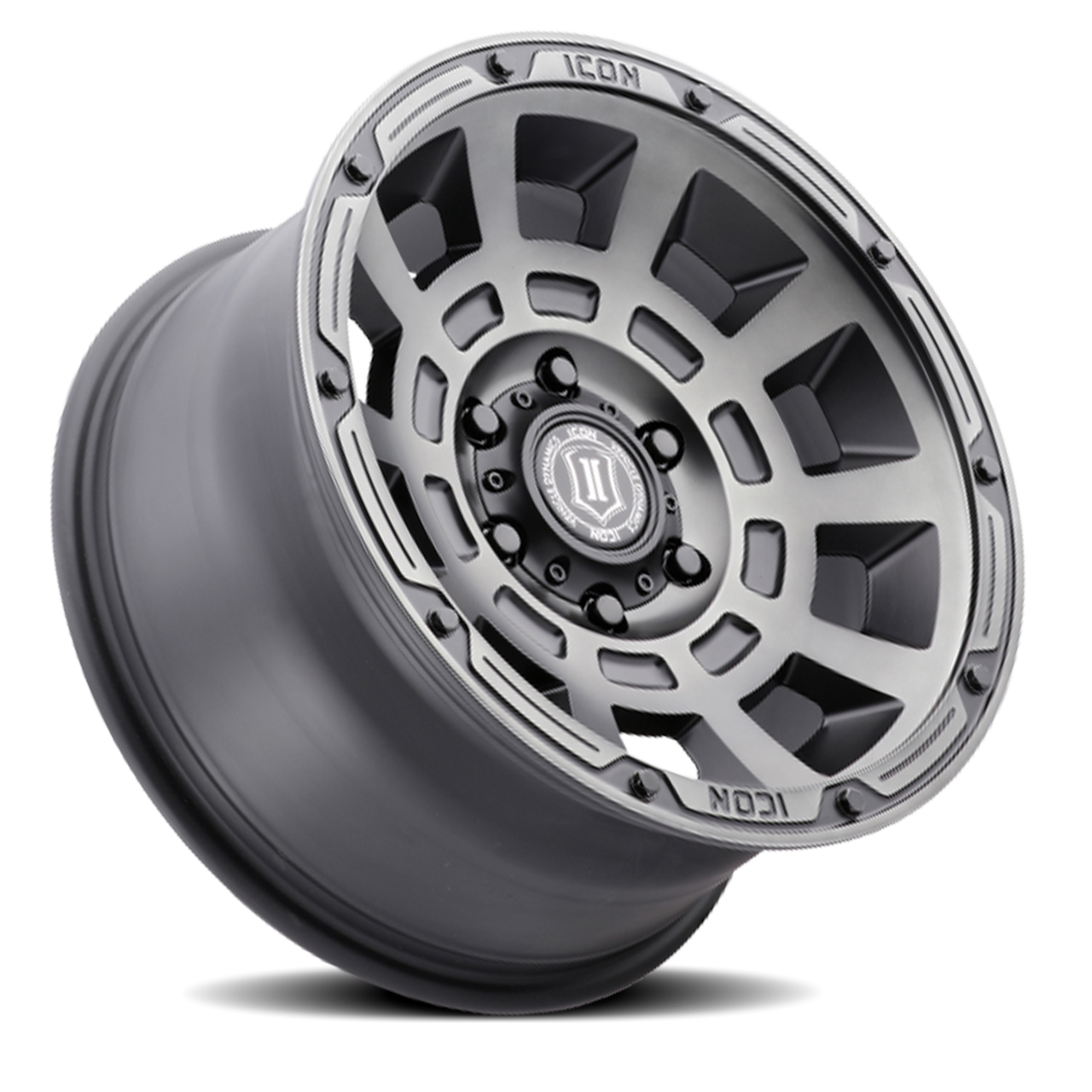 Icon Alloys Thrust Wheels Rims 17x8.5 6x135 Satin Black 6mm ...