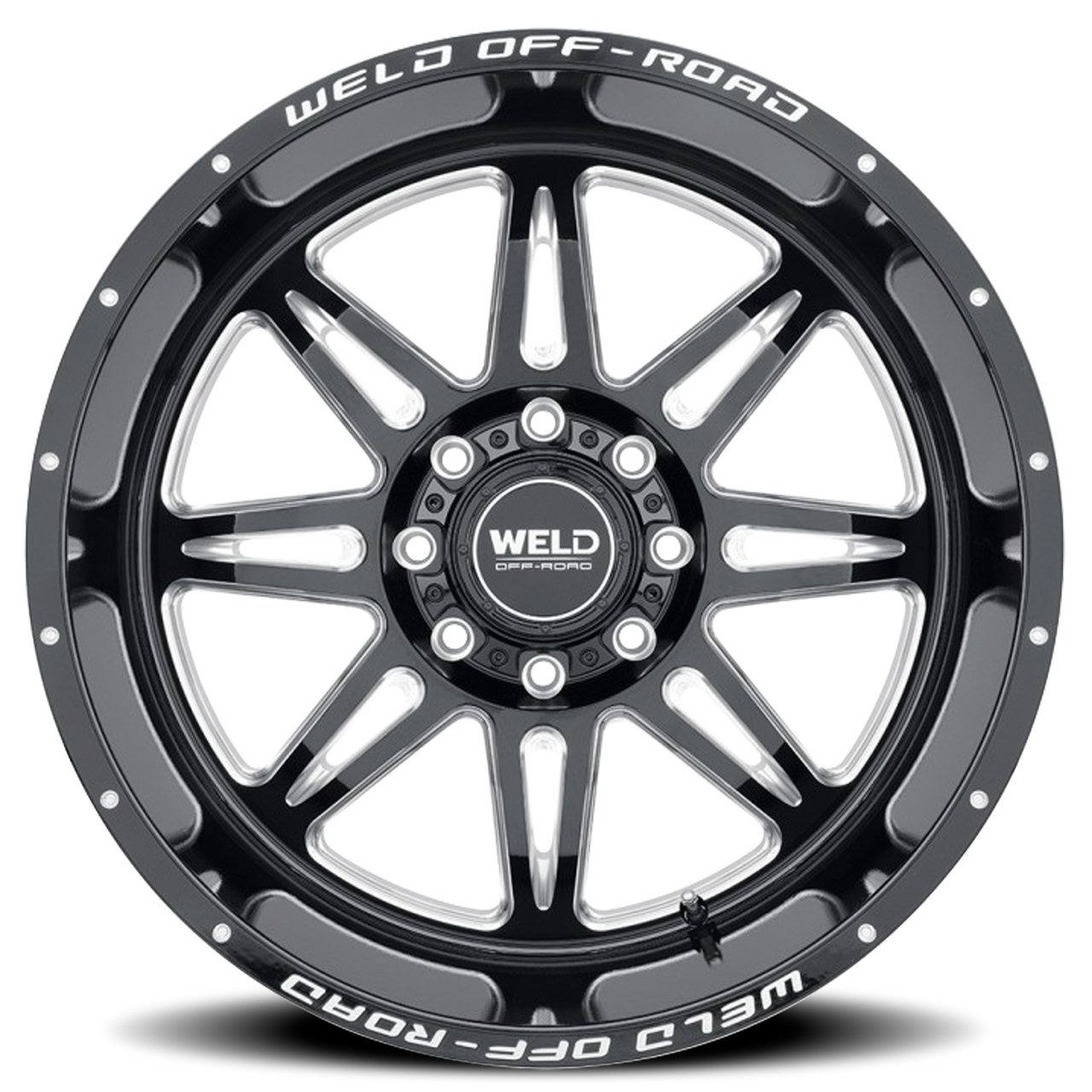 Weld Off-Road Cheyenne Wheels Rims 20x9 8x170 Gloss Black Milled 0mm ...