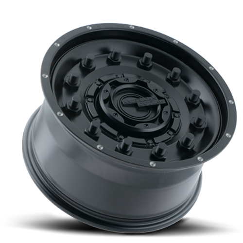 American Outlaw Dusty Road 17x8.5 6x139.7 Black 0mm Wheels