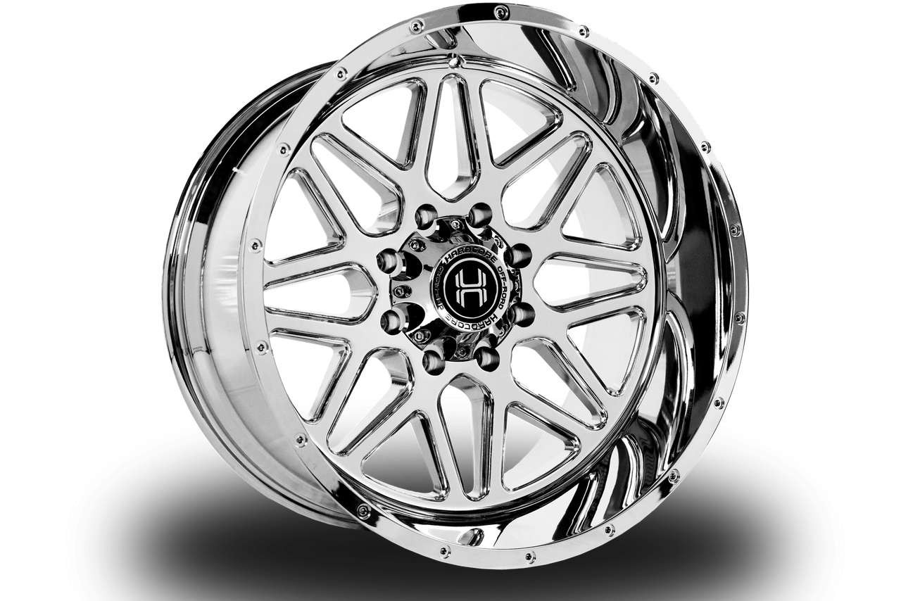 Hardcore Offroad Hc18 Wheels Rims 22x12 8x170 Chrome -44mm ...