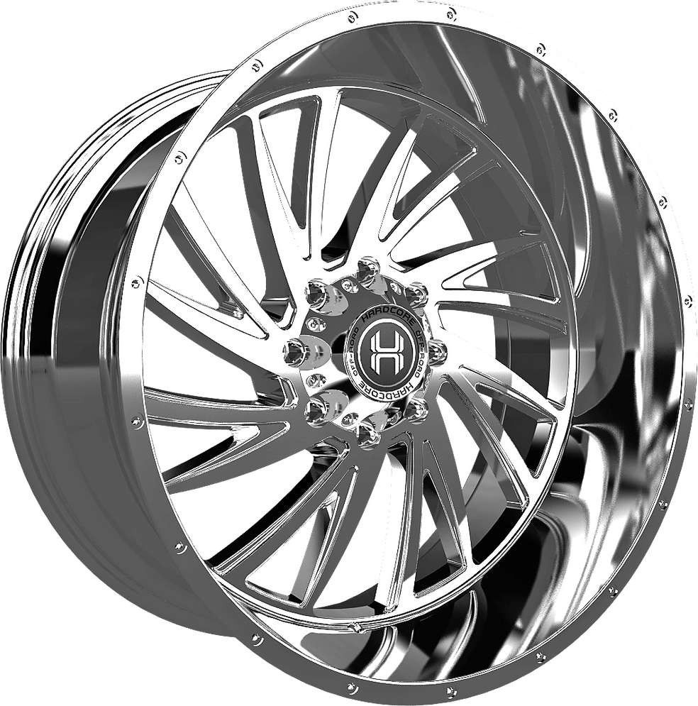 Hardcore Offroad Hc21 Wheels Rims 26x14 8x170 Chrome -76mm | HC2126148170CHR-76