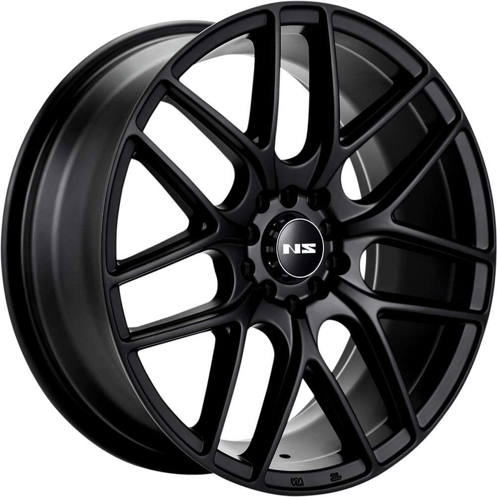 Ns Ns1502 Wheels Rims 17x7.5 4x100 4x114.3 Matte Black 38mm ...