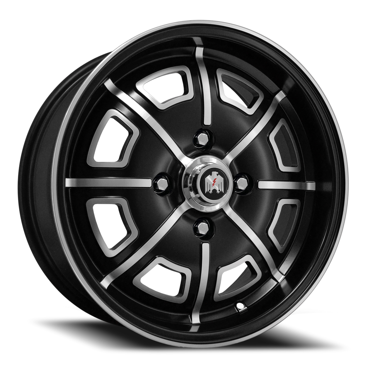 Klassik Rader Pedrini Wheels Rims 17x7 4x130 Satin Black Machined 40mm ...