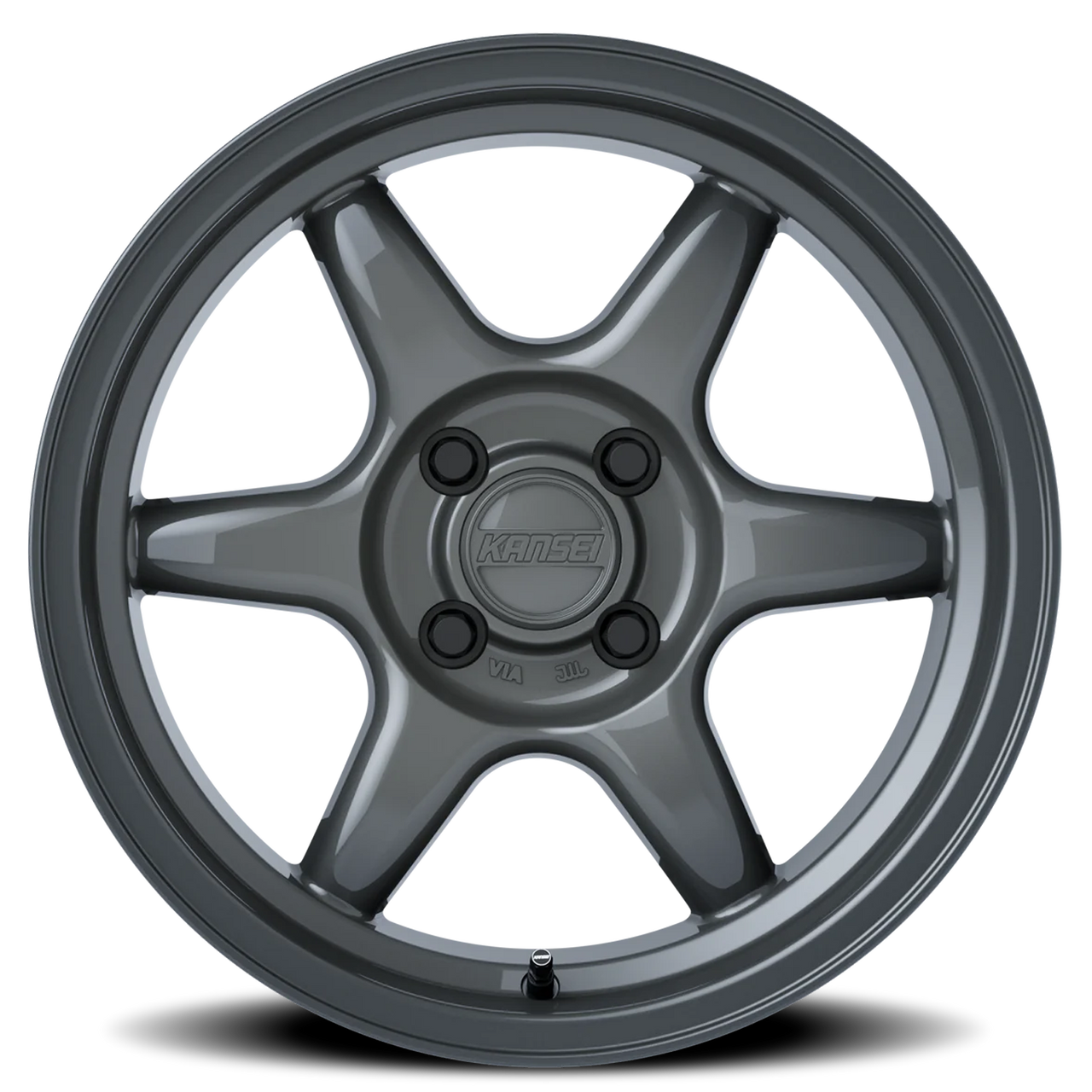 Kansei K11G Tandem Wheels Rims 15x7 4x114.3 Gunmetal 0mm | K11G-157014-00