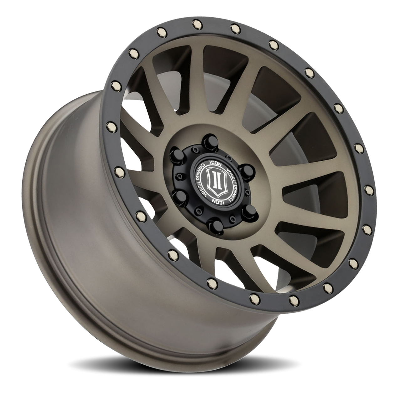 Icon Alloys Compression Wheels Rims 17x8.5 6x139.7 Bronze 25mm ...