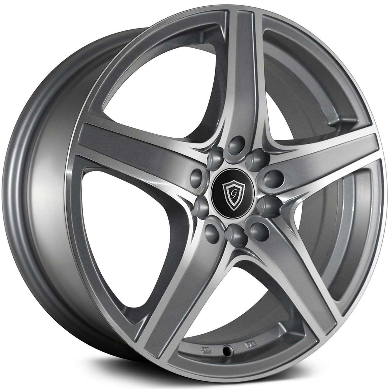 G - Line Alloys G5084 Wheels Rims 16x7 5x100 5x114.3 Gunmetal W ...