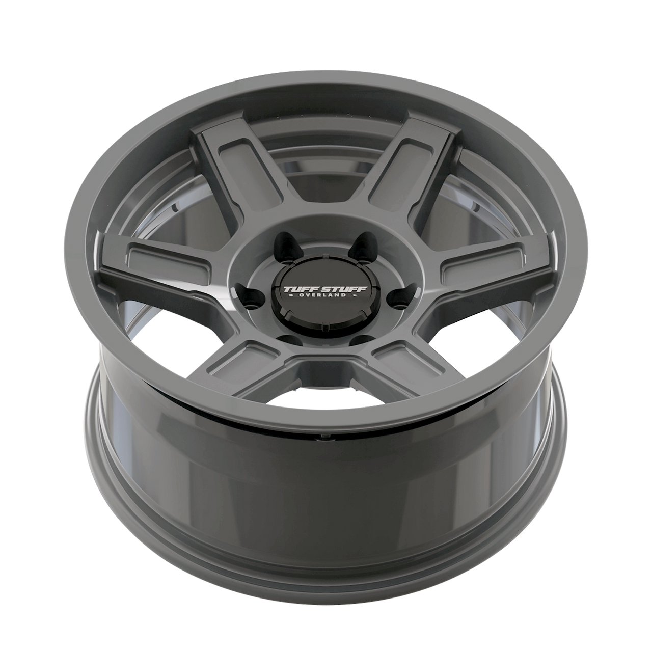 Tuff Stuff Ascent 17x8.5 6x135 Gloss Grey 0mm Wheels