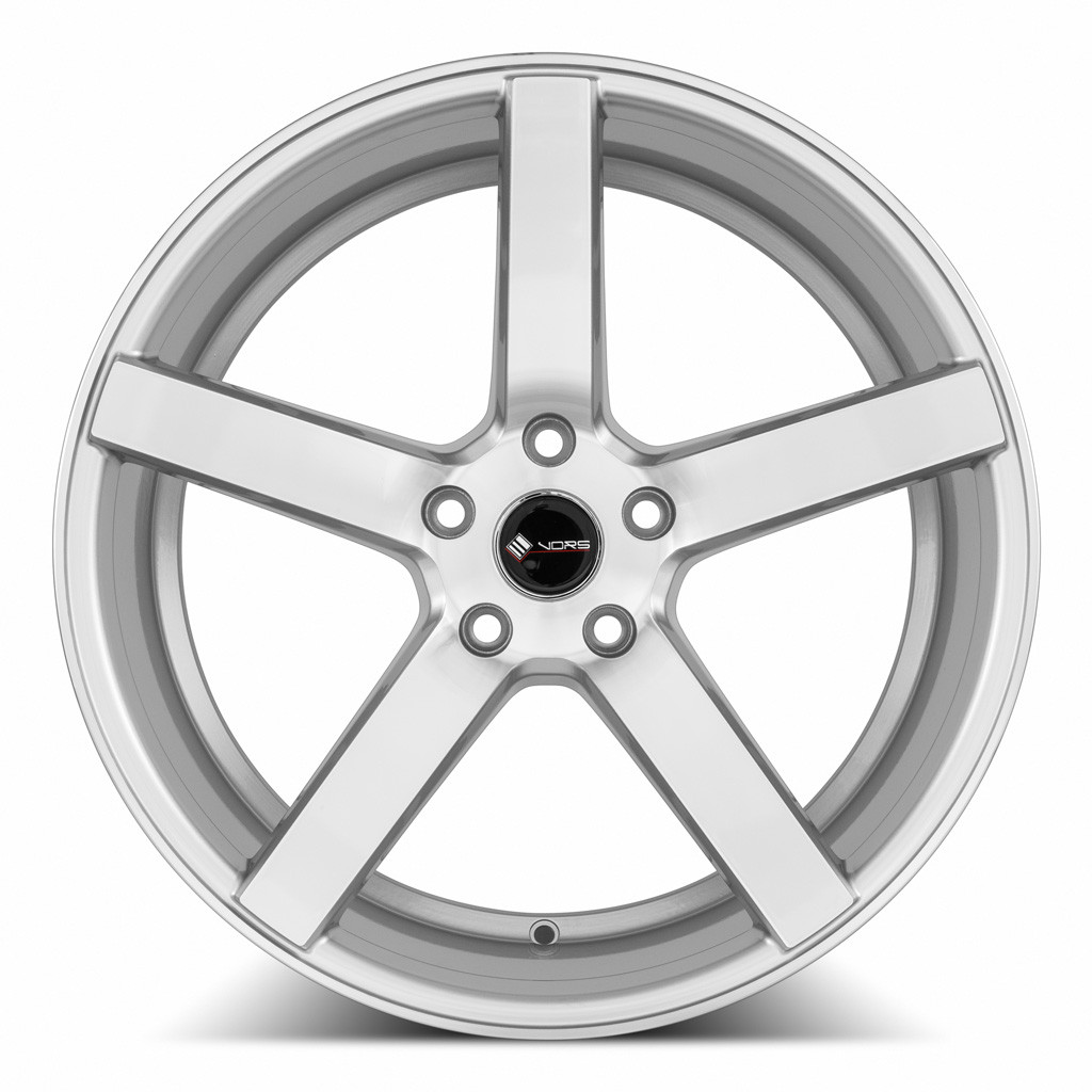 Vors Tr5 Wheels Rims 19x8.5 5x115 Silver Machined 35mm | TR05198551435S-515