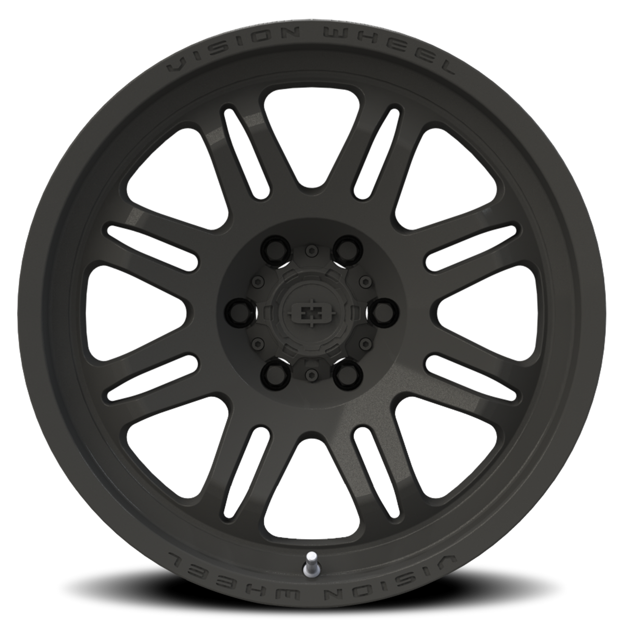 Vision Inferno 409 Wheels Rims 17x9 6x120 Satin Black 12mm | 409-7962SB12