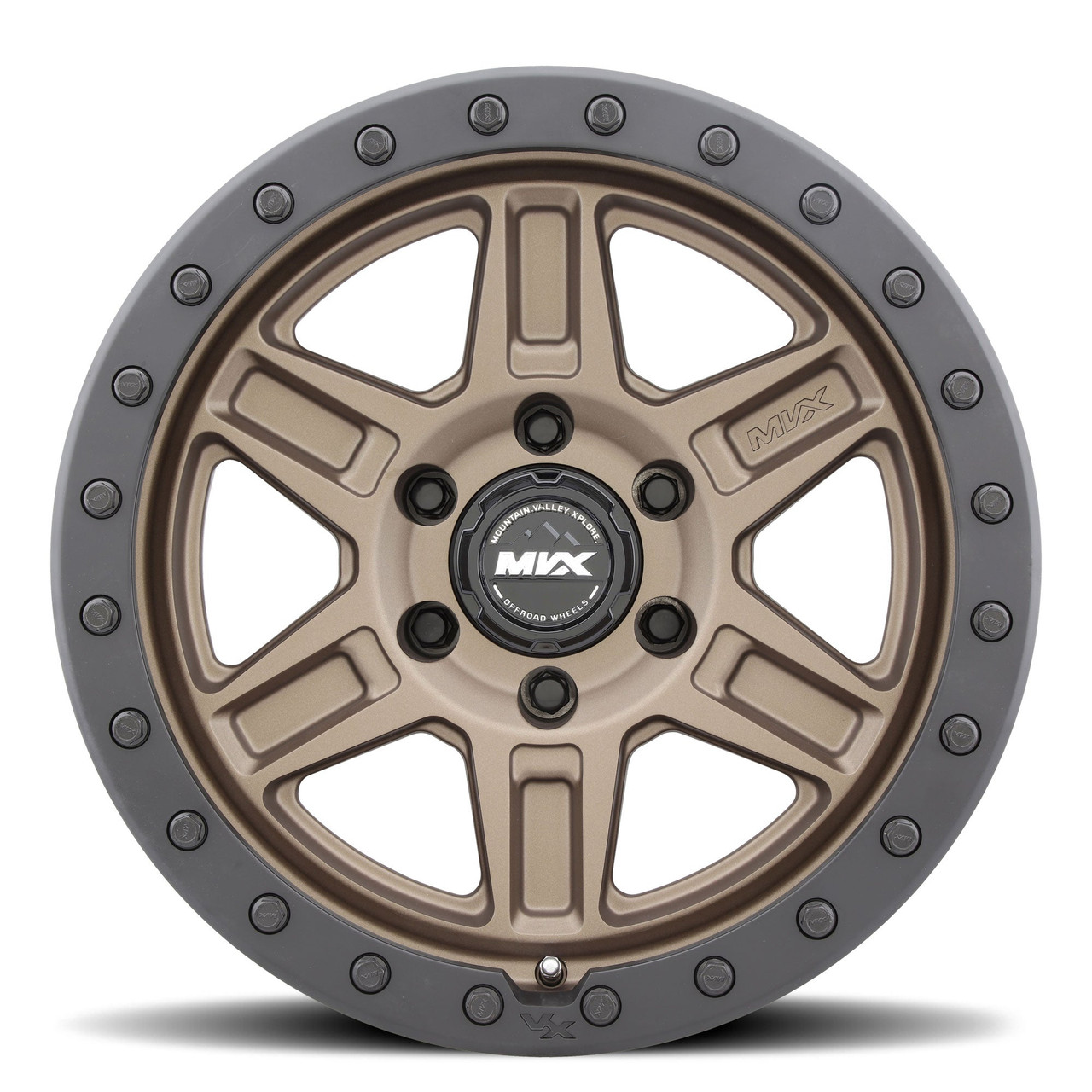 MVX Off-Road Vx61 Wheels Rims 20x9 6x135 Matte Bronze 18mm | 09063518 ...