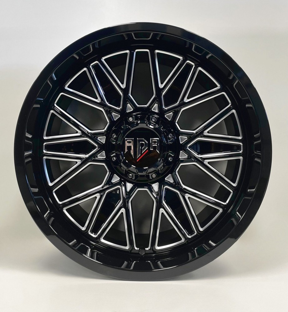 Red Dirt Road Rd30 Wheels Rims 20x10 6x135 6x139.7 Black Milled -18mm ...