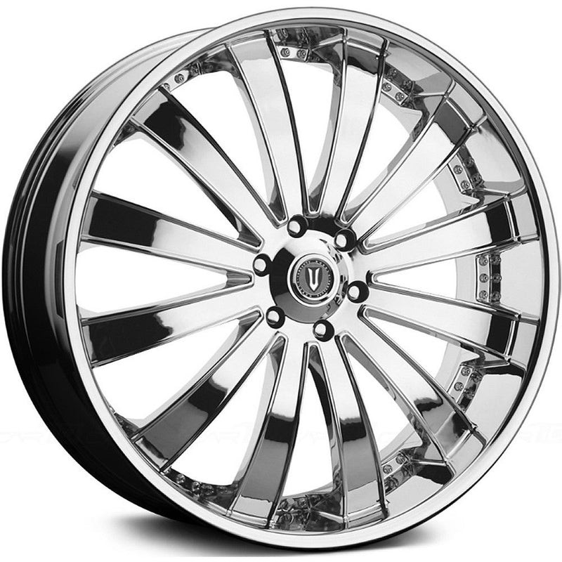 Versante 225 26x9.5 5x120 Chrome 15mm Wheels