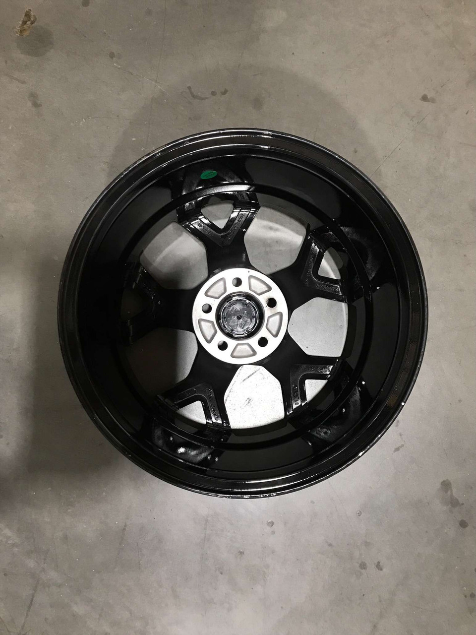 Venom 37 Wheels Rims 17x8 5x108 Black Machined Face 35 | VEN371785108 ...