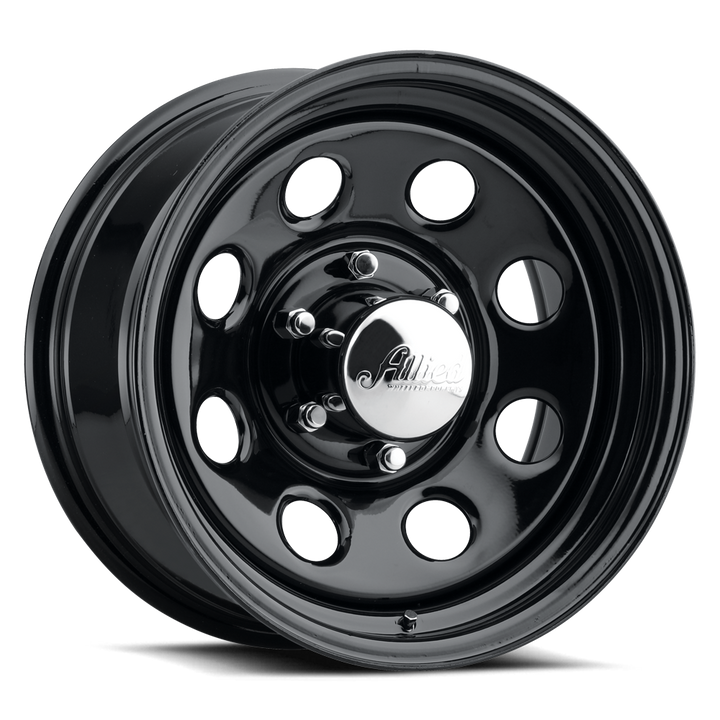 Allied Soft 8 Wheels Rims 17x9 8x165.1 Gloss Black -12mm | 8279080