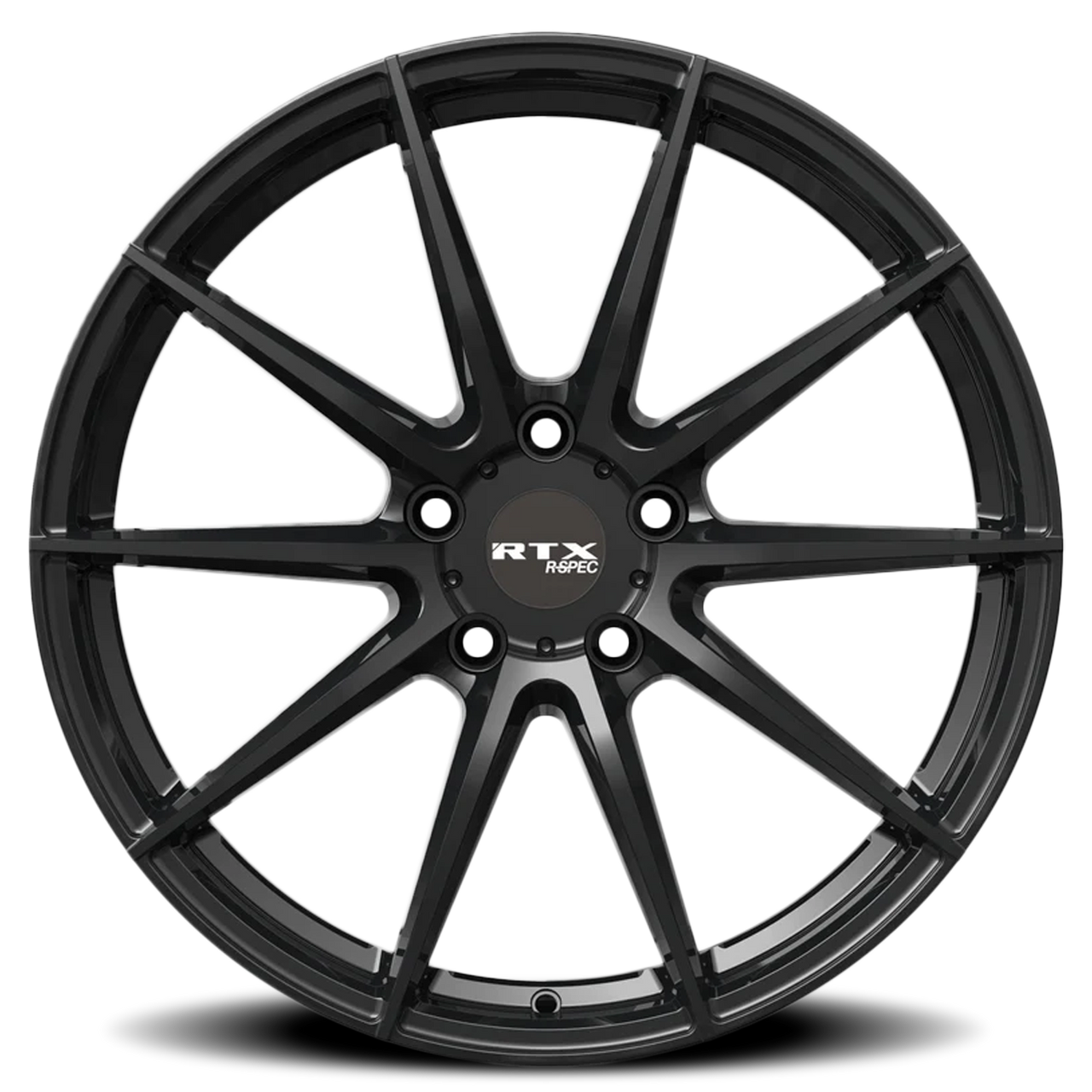 Rtx Rs03 Wheels Rims 18x8 5x100 Gloss Black 40mm | 083244