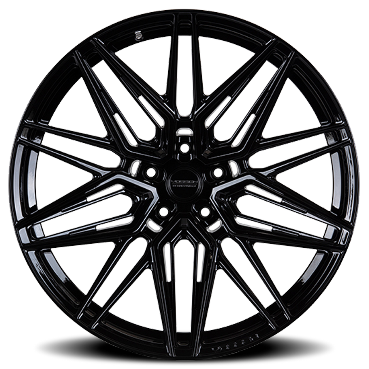 Vossen Hf7 Wheels Rims 24x10 5x130 Gloss Black 15mm | HF7-4P61