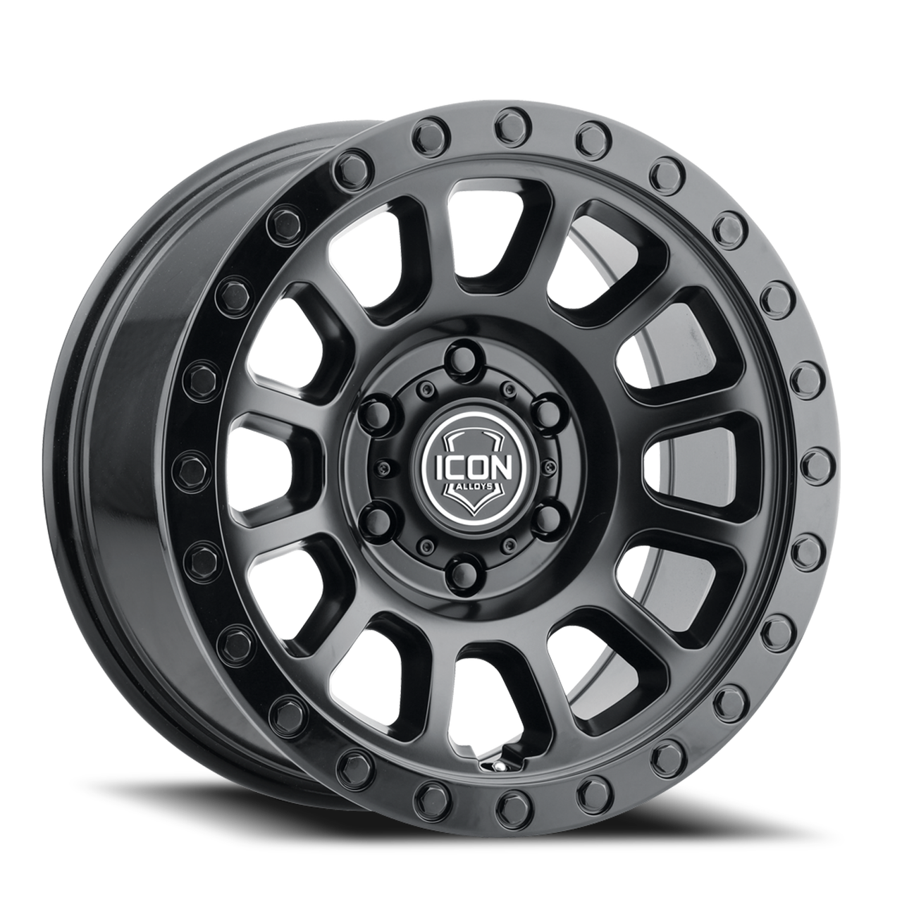 Icon Alloys Hulse 17x8.5 5x127/5x5 Black 6mm Wheels | BB Wheels