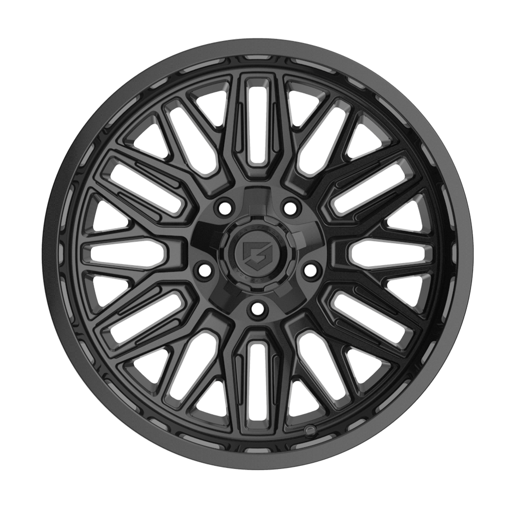 Gear Off Road 775B 20x10 8x165.1 Gloss Black -19mm Wheels