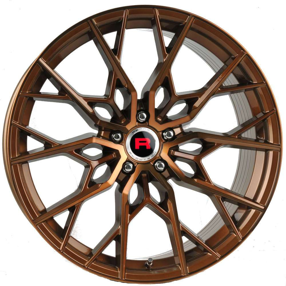 Rennen Ft17 Wheels Rims 20x10.5 5x120 Bronze Tint 42mm ...