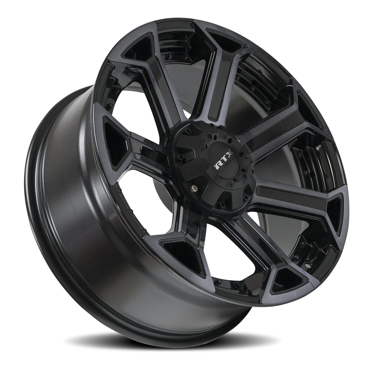 Rtx Peak (8 Spks.) Wheels Rims 20x10 8x170 Gloss Black Machined -18mm ...