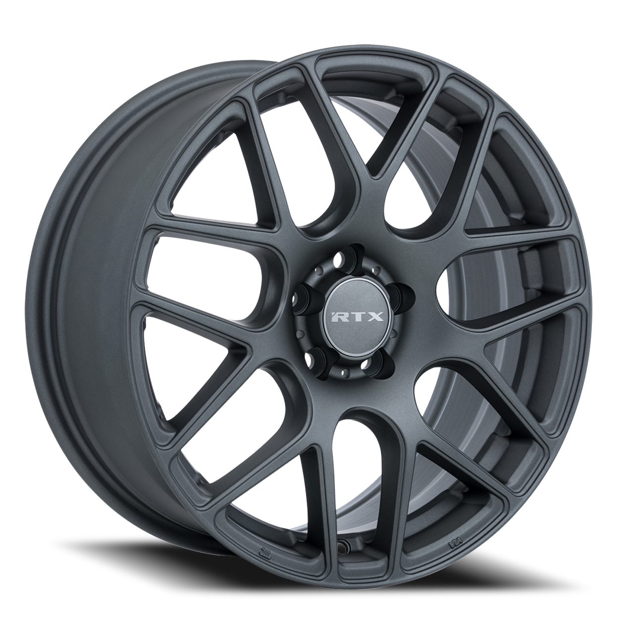 Rtx Envy Wheels Rims 16x6.5 5x100 Matte Gunmetal 38mm | 081755