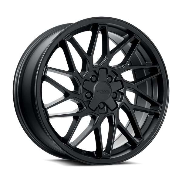 Katana Kr09 Wheels Rims 18x8 5x100 5x114.3 Matte Black 40mm | KR09-188005MB