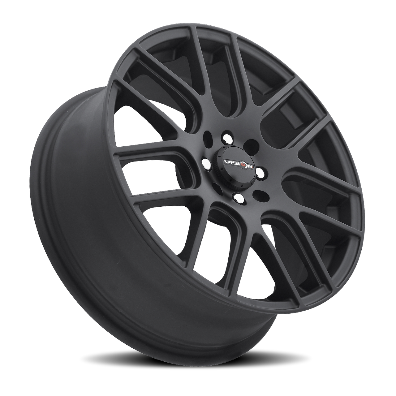Vision Cross 426 Wheels Rims 14x5.5 4x100 4x114.3 Matte Black 38mm ...