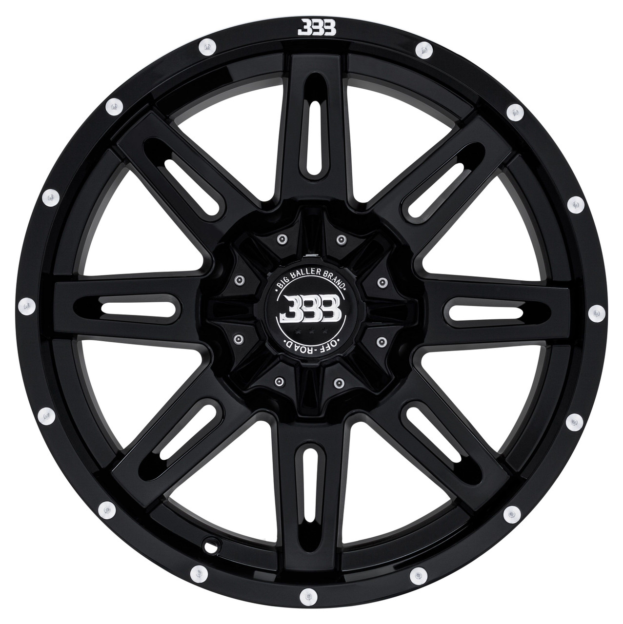 Big Baller Brand H138 Lb4 Wheels Rims 20x9 8x165.1 Gloss Black 0mm ...
