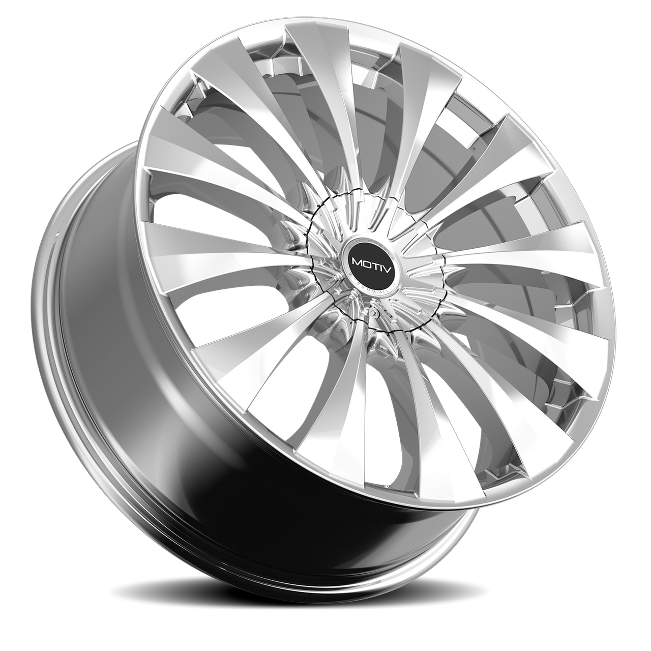 Motiv 436C 17x7.5 5x114.3/5x4.5 5x120 Chrome 42mm Wheels