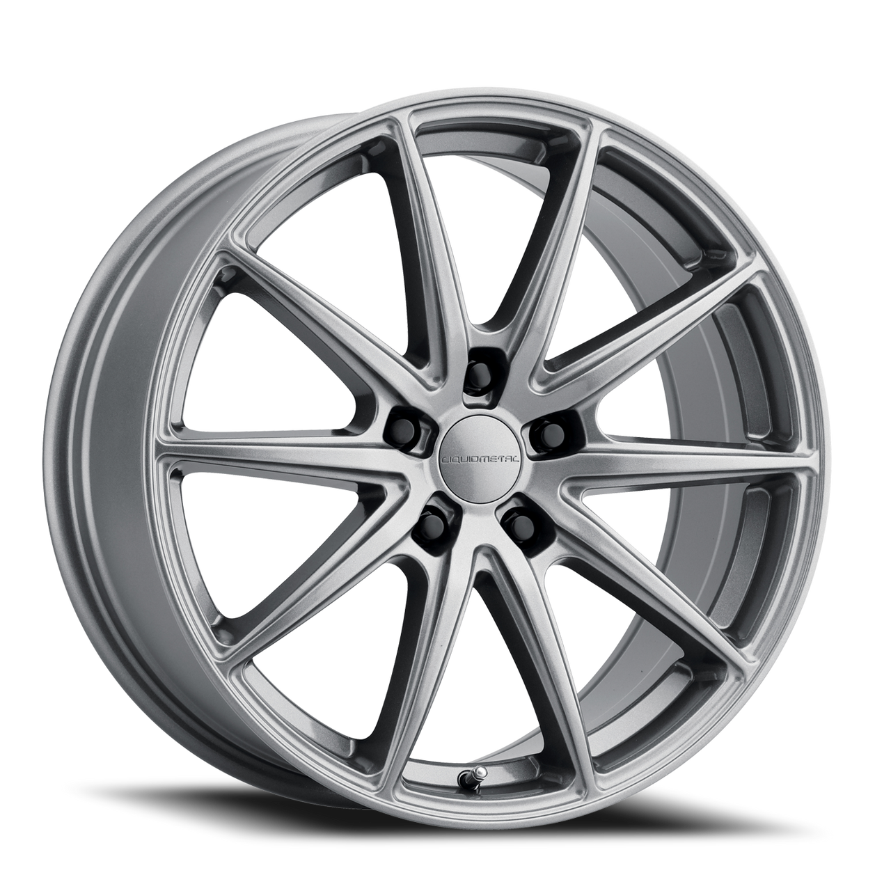 Liquid Metal Raven Wheels Rims 19x8 5x120 Gunmetal 40mm | 39-9812G