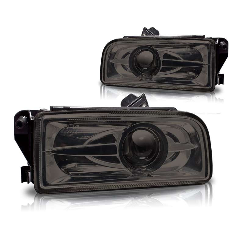 Winjet HALO PROJECTOR FOG LIGHTS-SMOKE | HKMR CFWJ-0078-S