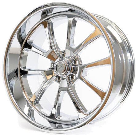 Resto R101 Laguna Wheels Rims 18x9.5 5x127 Chrome W/ Milled Windows 1mm ...