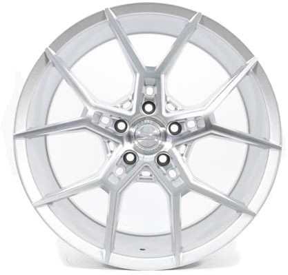 Select S102 Alpine Wheels Rims 20x9 5x120 Brushed Gloss Silver 20mm ...