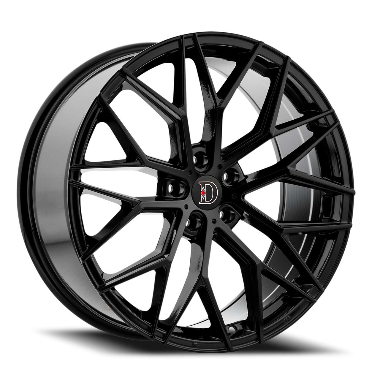 Defy D07 Wheels Rims 20x8.5 5x114.3 Gloss Black 38mm | D07285545+38GB