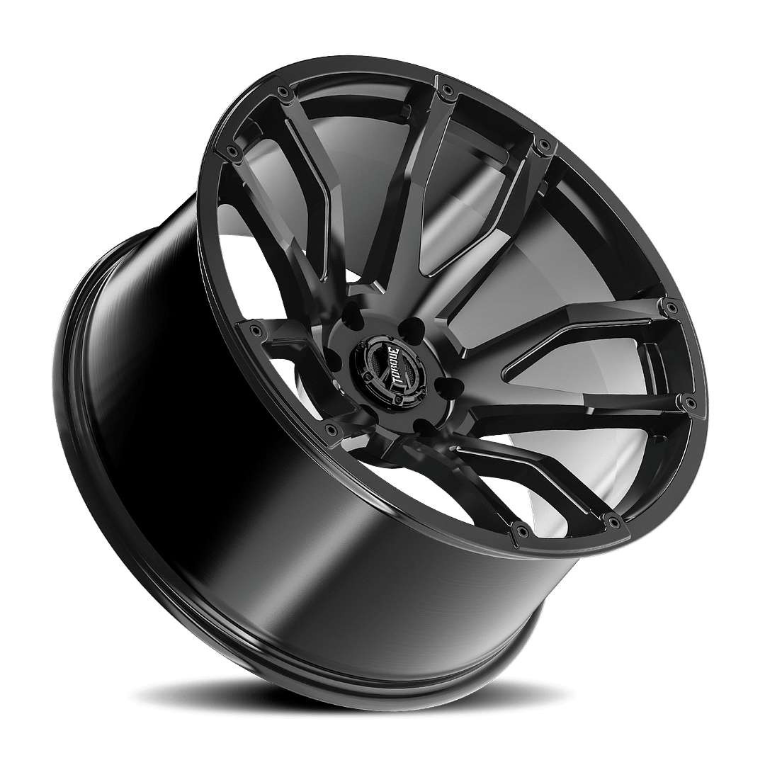 Torque Tw403C Impact Wheels Rims 20x9 8x170 Satin Black 0mm | TW403C ...