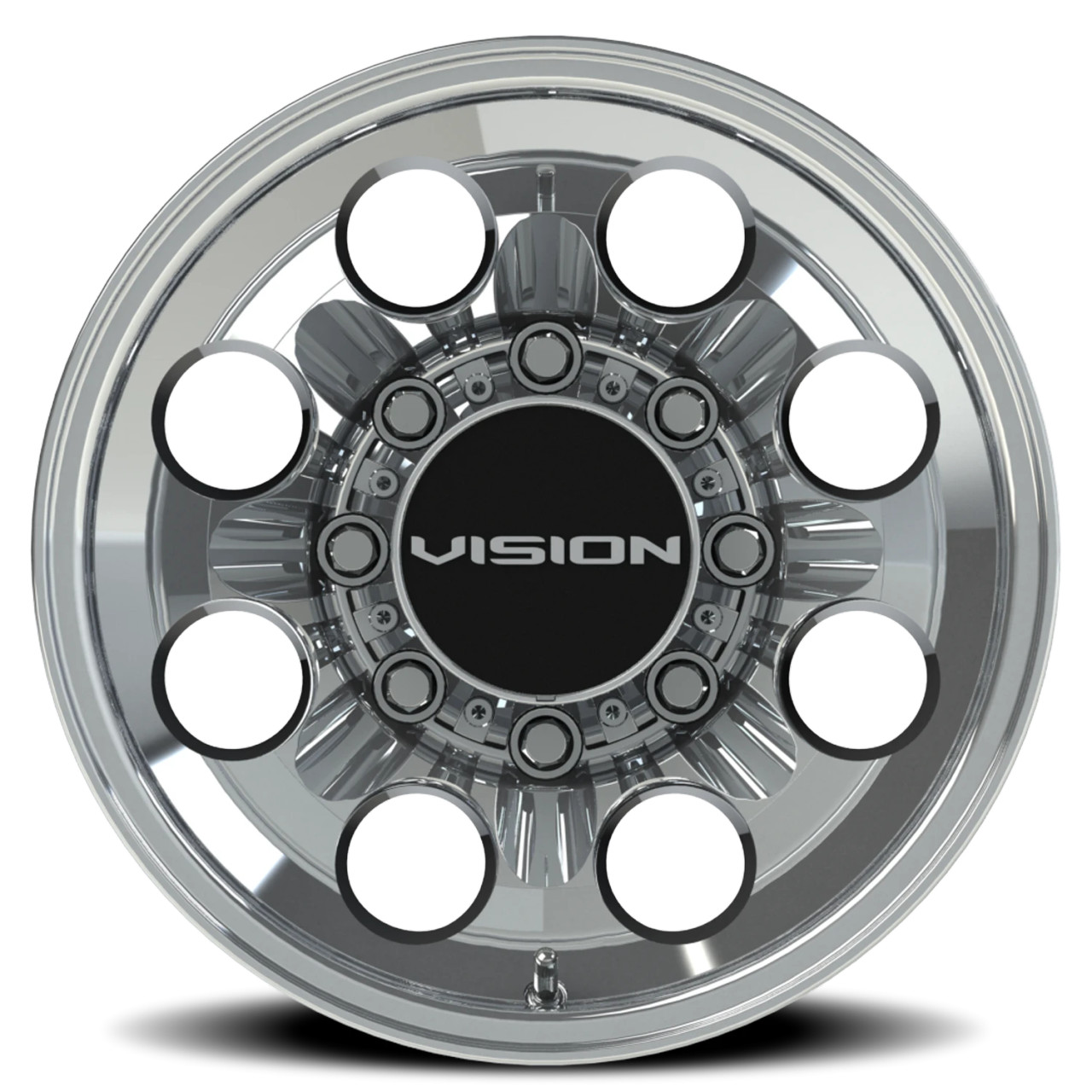 Vision 56 Midway 16x8 8x165.1/8x6.5 Polished 0mm Wheels