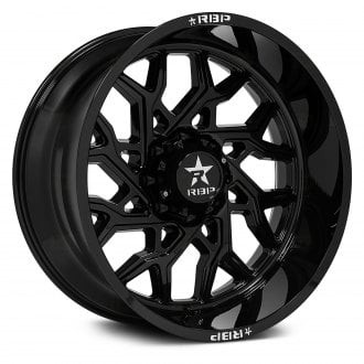 Rbp 80R Wheels Rims 22x12 Blank Custom Drilled -44mm | EC 80r-2212-00 ...