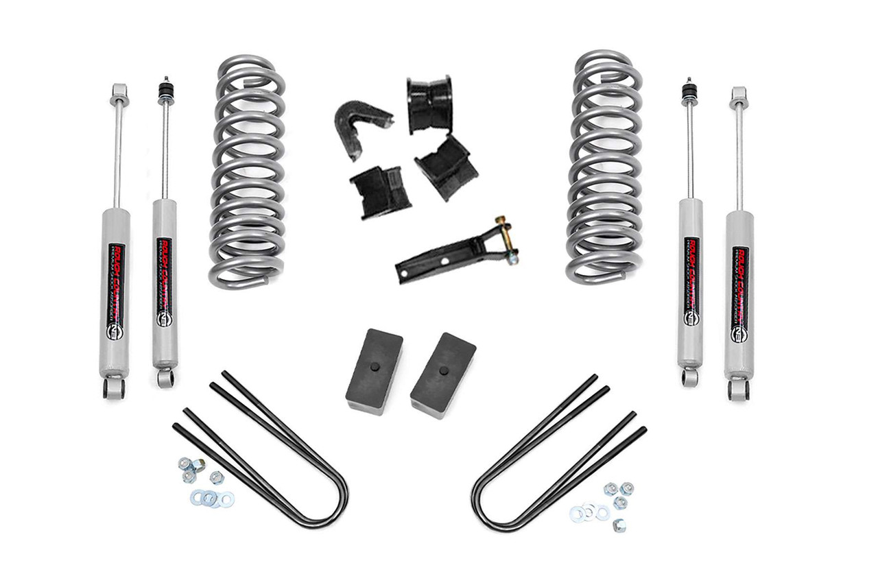 Rough Country 4 Inch Lift Kit - Rear Blocks - Ford F-100 4WD (1977-1979 ...