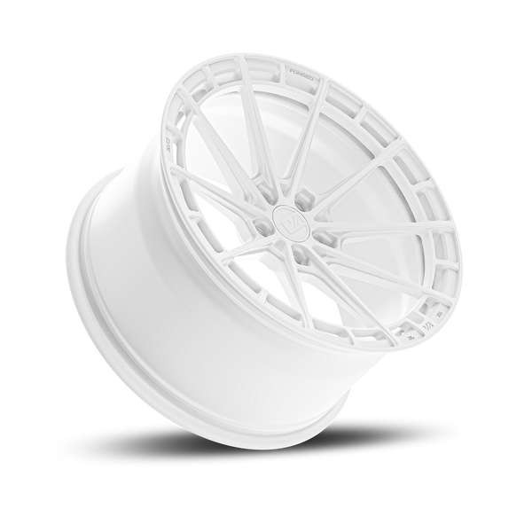 Variant Aure Wheels Rims 20x9 Blank Custom Drilled Gloss White 15mm ...