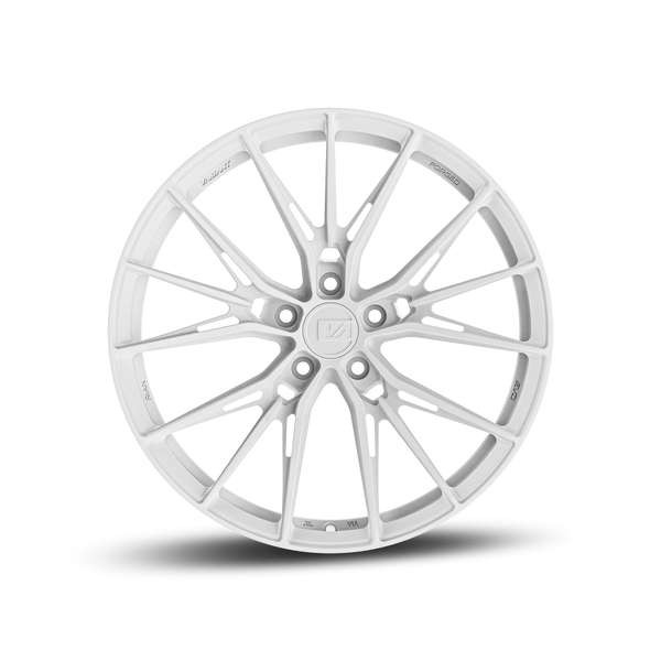 Variant Rian Wheels Rims 19x8.5 Blank Custom Drilled Gloss White 15mm ...