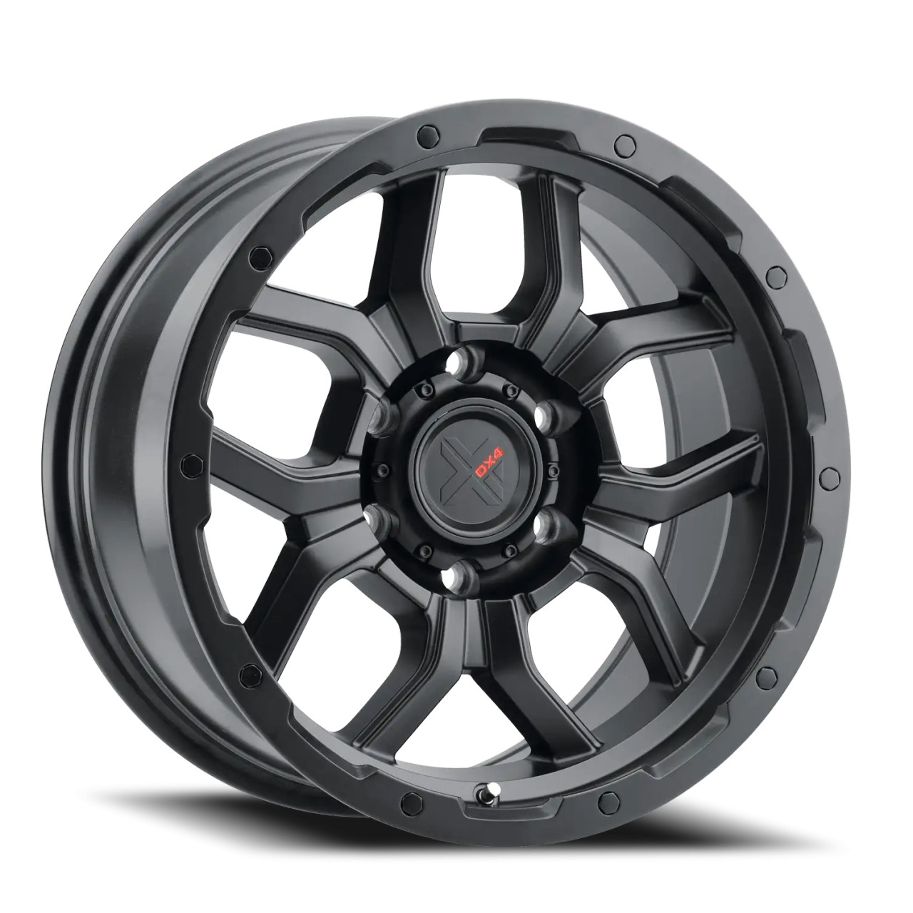 Dx4 Baja Wheels Rims 18x9 5x150 Flat Black 18mm | X25893318110BF1