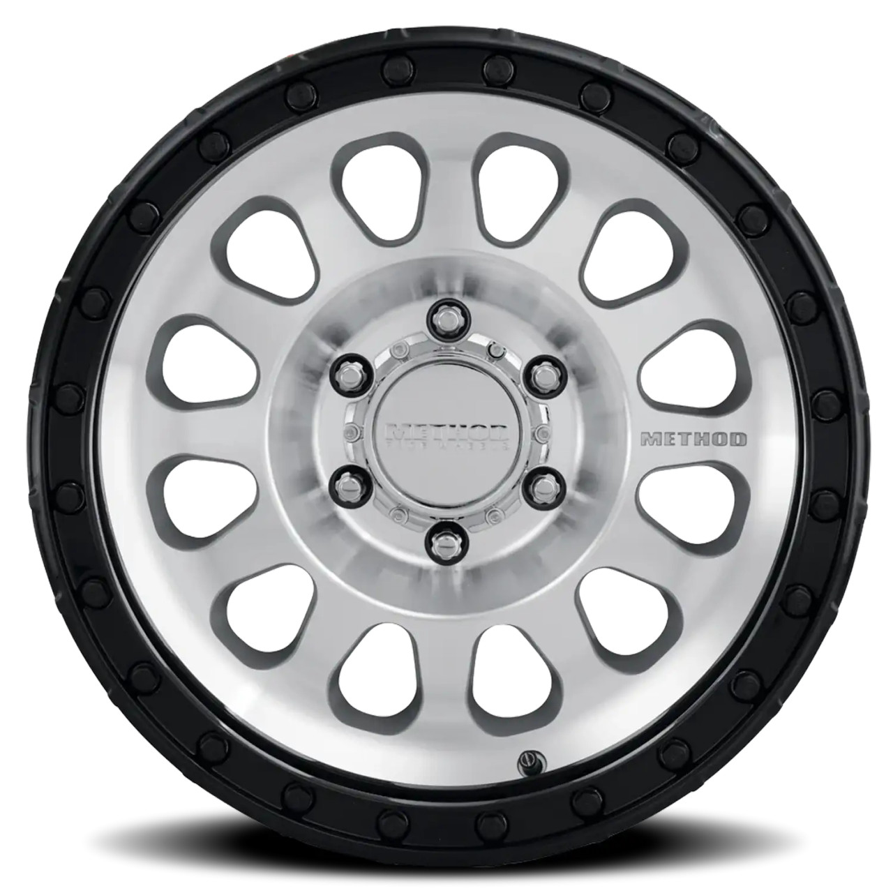 Method Race Mr315 Wheels Rims 17x8.5 6x139.7 Machined W/ Gloss Black ...