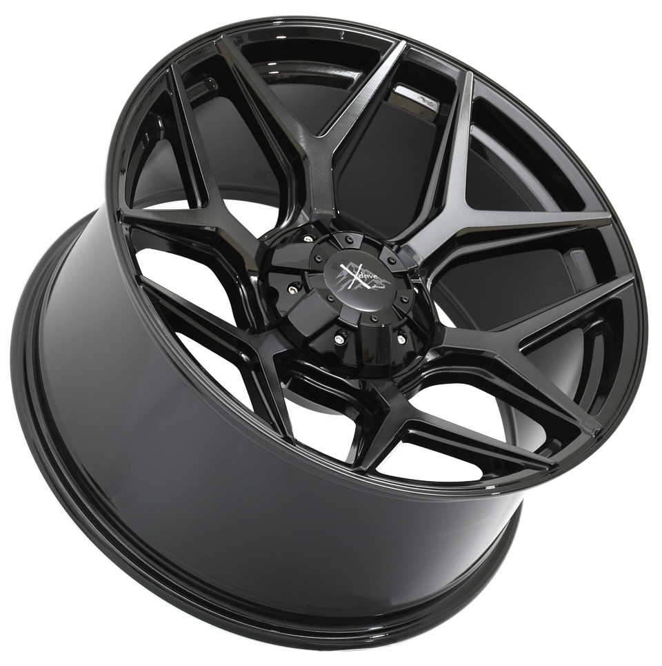 X-Drive Defiant 20x10 6x135 Black Machine Brushed -19 Wheels