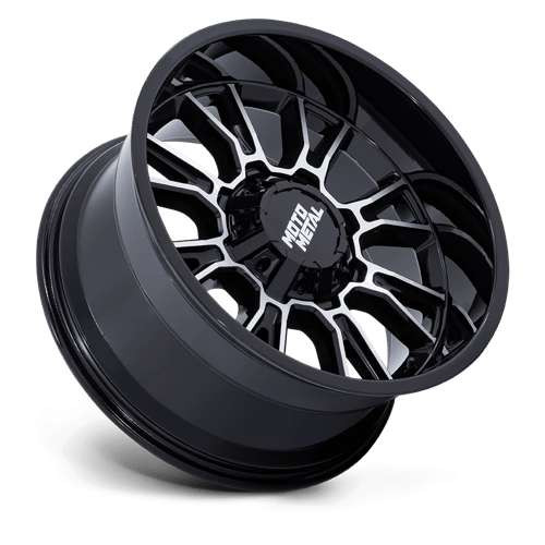 Moto Metal Mo810 Legacy Wheels Rims 22x9 8x165.1 Gloss Black Machined ...