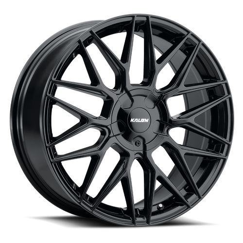 Kalon Blitz 203 Wheels Rims 17x7.5 4x100 4x114.3 Gloss Black 42mm ...