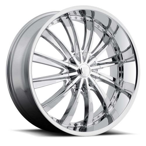 Borghini Bw19 Wheels Rims 22x9 6x127 6x139.7 Chrome 30mm | BW19-22937C